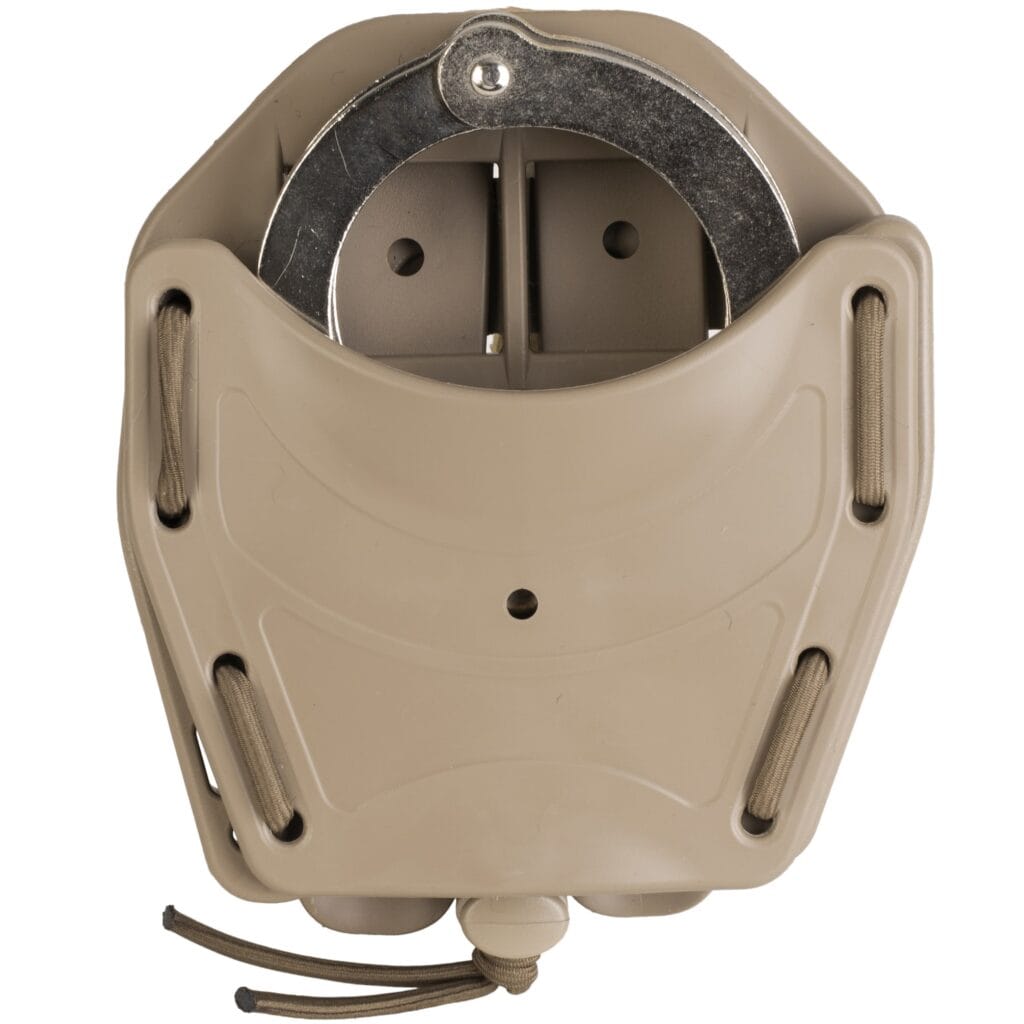8BL14 - INJECTION MOLDED RUBBERISED POLYMER HANDCUFF HOLDER | Vega Holster