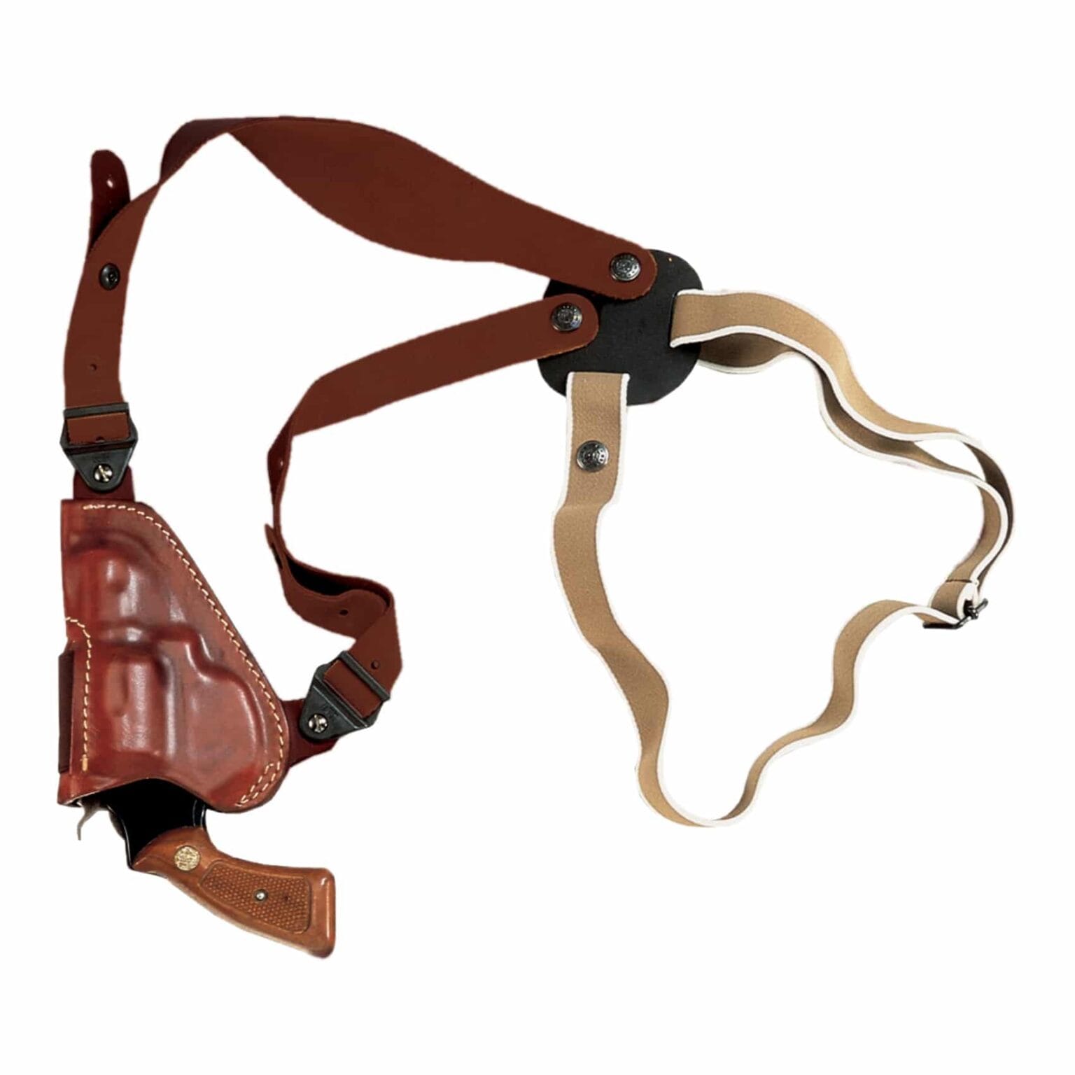 DA1 - UPSIDE DOWN VERTICAL LEATHER SHOULDER HOLSTER | Vega Holster